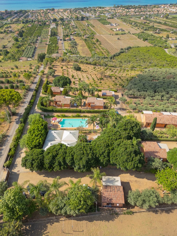 Solemar Sicilia - Casette Di Calzata - Bilocale 3 - Campofelice di Roccella