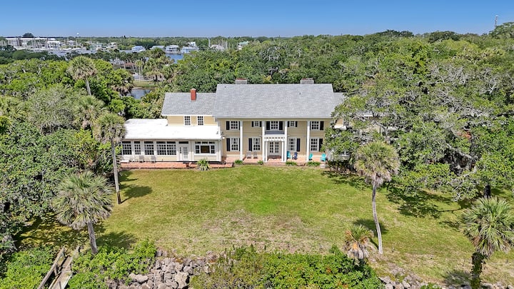 Private 2bd Historic River Estate Walk Egad Kayaks - Melbourne, FL