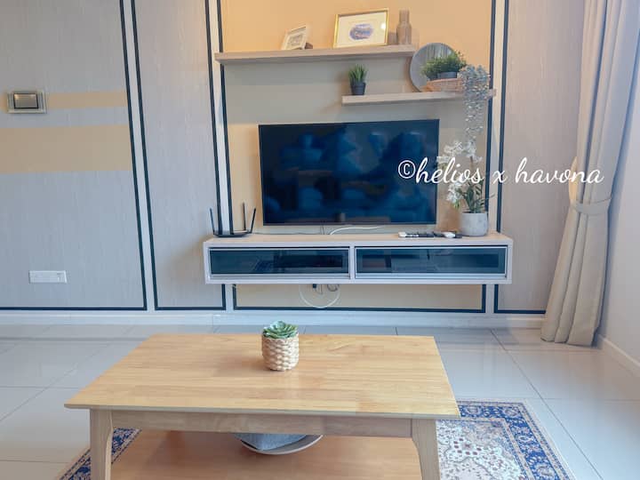 【Jb City Suasana】2br Tranquil Retreat Byⓗⓢ - Johor Bahru
