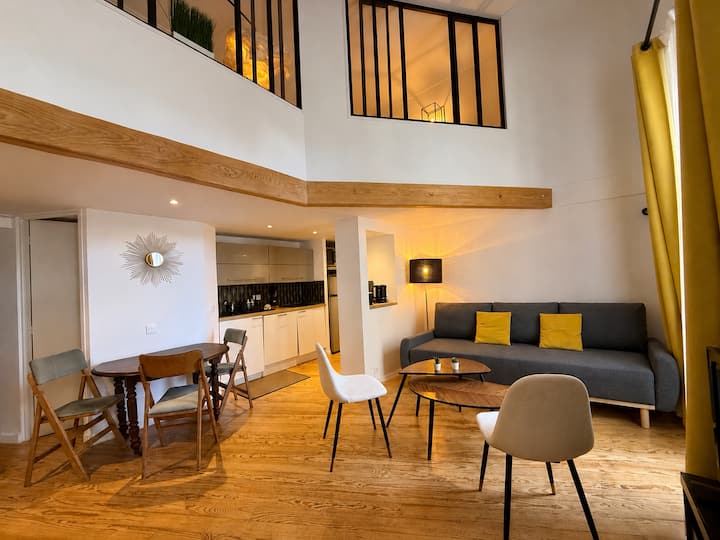 Duplex Hyper Centre Proche Massena Parking Privé - Niza