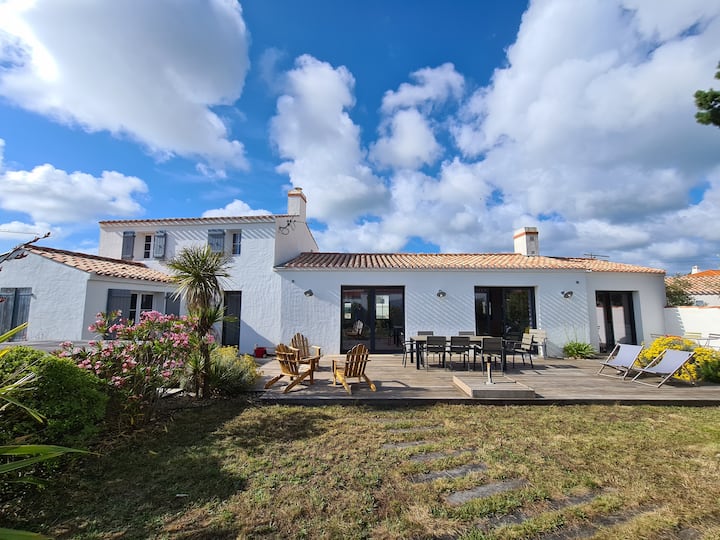 Maison Familiale Entre Plages Et Centre - Noirmoutier-en-l'Île