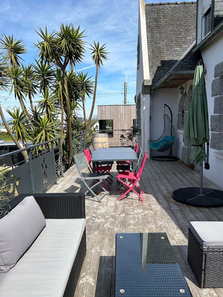 Maison Située Dans Une Impasse Calme - Carantec