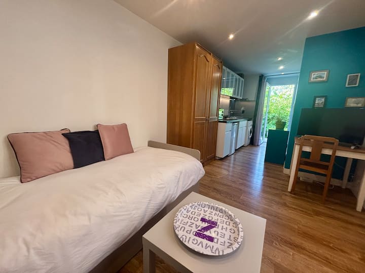 <La Métanoïa> Studio Cosy - Terrasse - Clim - Blagnac