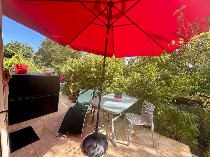 <La Métanoïa> Studio Cosy - Terrasse - Clim - Colomiers