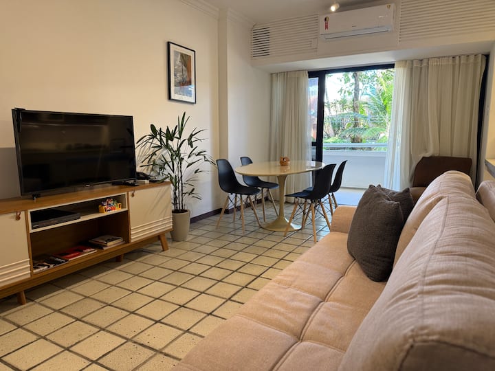 Flat De Quarto E Sala E Piscina Em Barra - Ondina - 바이아