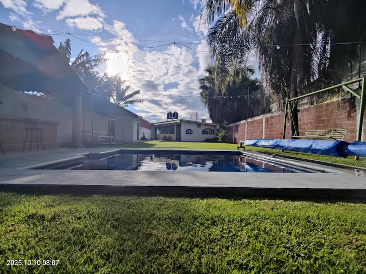 Refrescante Casa De Fin De Semana. - Cuautla