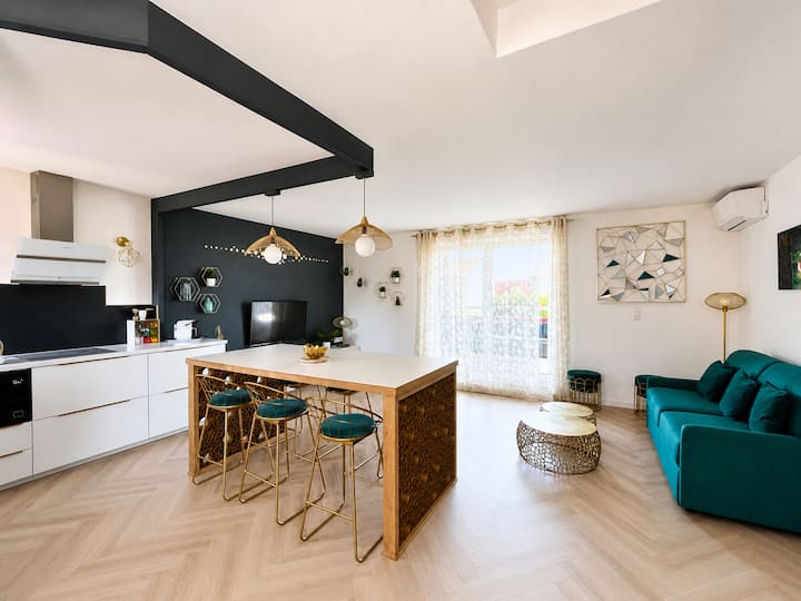 ÉVasion Chic • Duplex éLégant Entre Mer Et Ville - Montpellier