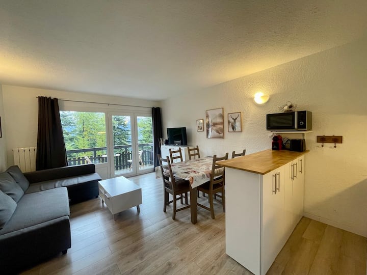 ⭐⭐⭐ Praloup 1600 Balcon Vue Magique Sur Forêt - Pra-Loup