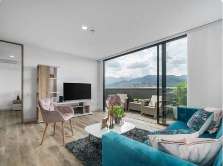707 Hermoso Apartamento En El Poblado, Medellín. - Itagüi