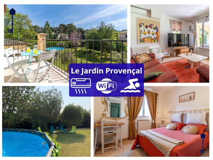 Jardin Provençal • Piscine Clim Wifi • St-raphaël - Lac de Malpasset