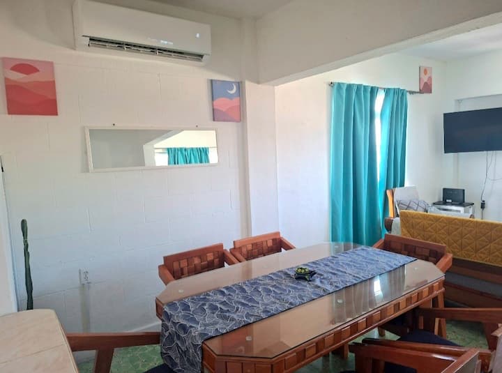 Amplio Y Económico Depa Con A/a, A 10 Mins Playas - Acapulco