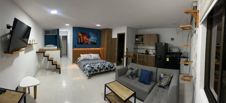 Moderno Estudio En Villamaria Cerca Cable Aereo - Manizales