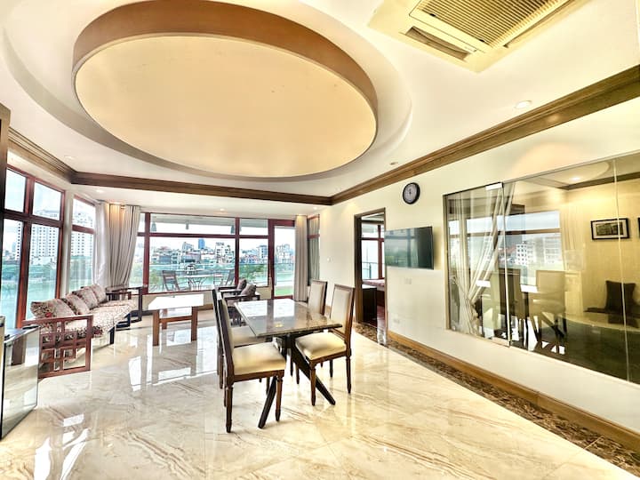 Tay Ho Luxurious 2br Serviced Lakeside Penthouse - Hanoi