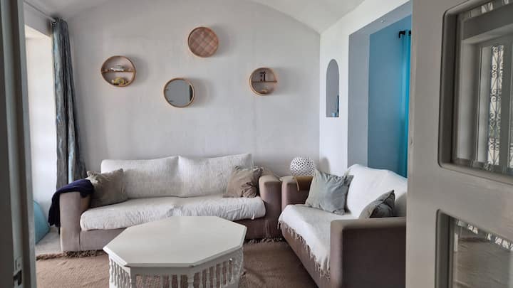 Maison Au Bord De La Mer Maamoura Beach - Tunisie