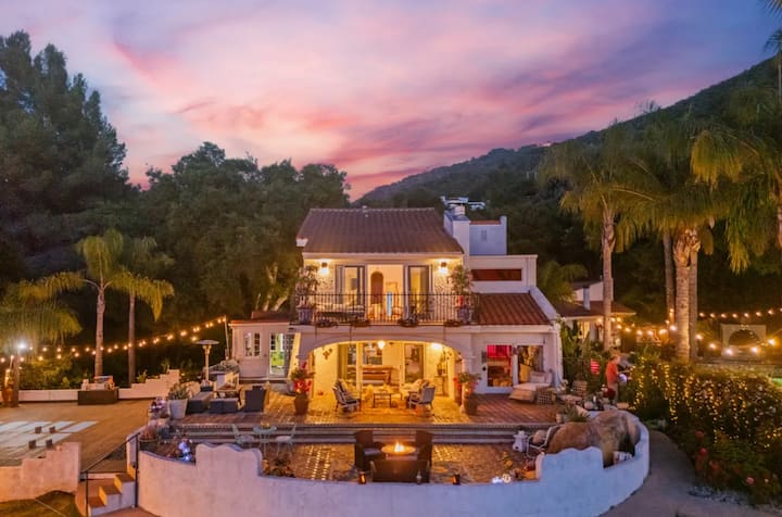 Malibu Retreat Boho Chic House W/pool, Spa, Nature - Agoura Hills, CA