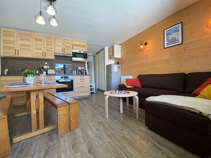 Appartement T3 - Valmorel - Mottet - Ski Au Pieds - Les Avanchers-Valmorel