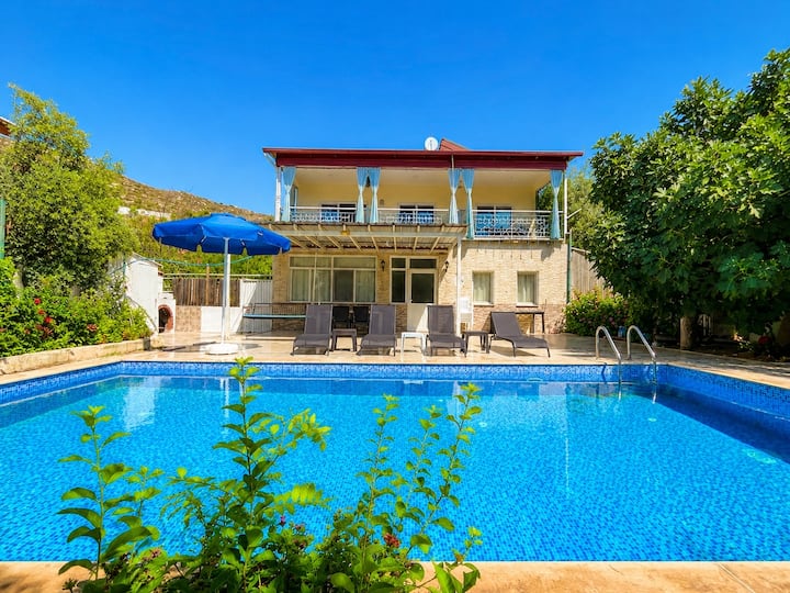 ÜZümlü Köyünde Kiralık Villa Alaca-4 - Kalkan