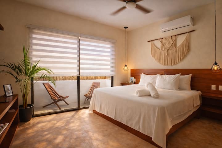 Shankara 1 - Private Terrace · Near Beach - Holbox
