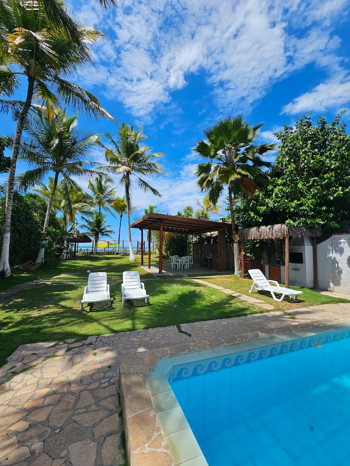 Lindissima Casa Condomínio Beira Mar Com Piscina - Porto Seguro