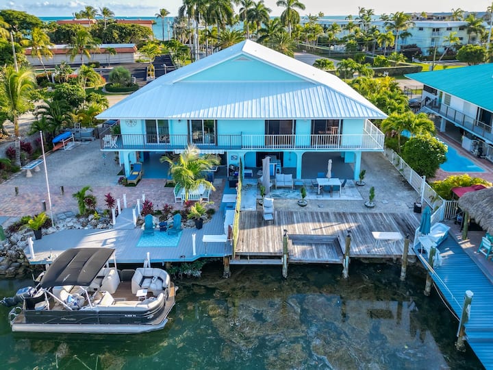 Rose All Day Updated 2bed/2bath Half Duplex In Kcb With Dockage & Cabana Club Access - Key Colony Beach, FL