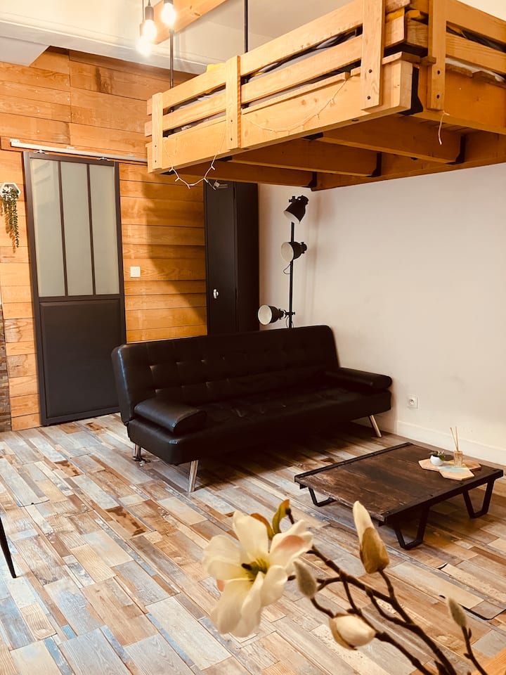 Joli Studio Au Look Industriel - Lac des Closiers