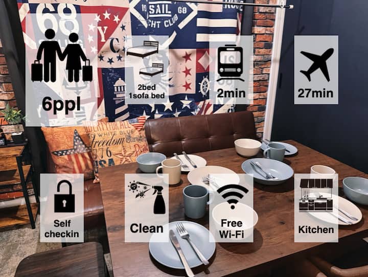 [Brooklyn Style] Max6/loft 1dk/shinagawa 302 - Yokohama