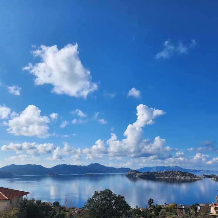 Muhtesem Deniz Manzarası Harika Gün Batımı Konforu - Bozburun