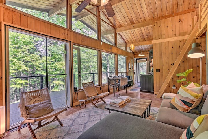 Midcentury Cabin In The Woods Near Mohonk Preserve - New Paltz, NY