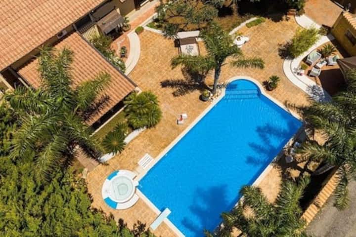 Luxury Diamond Villa With Pool 4 Km Next To Sea - Cinisi