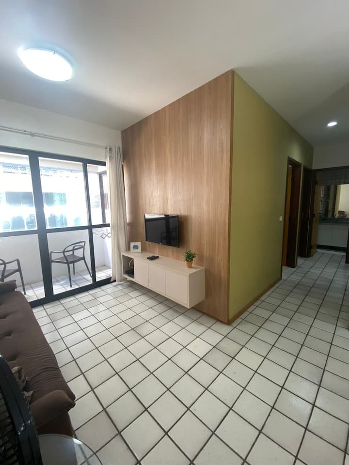 2/4 Beira Mar Maceió, Wi-fi E Garagem Coberta. - Maceió