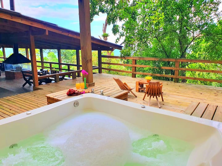 Casa Dos Alpes Com Hidro Lareira -Santo Amaro/sc - Santo Amaro da Imperatriz