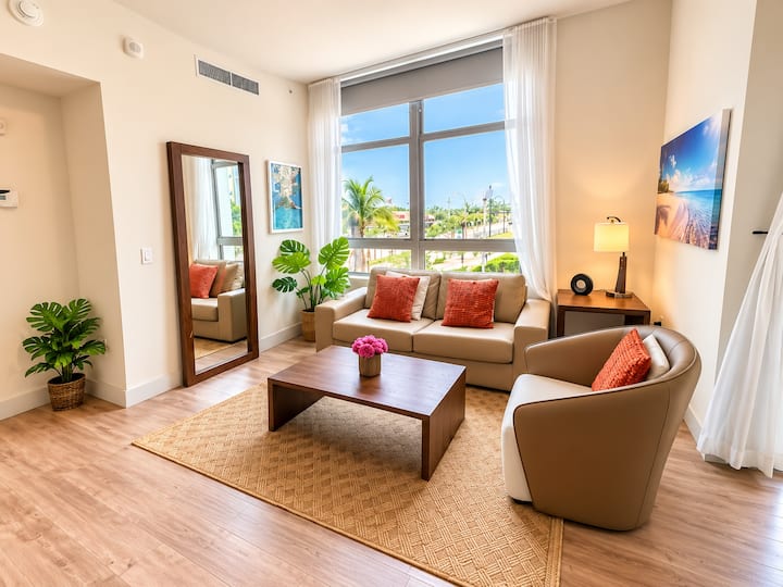Hollywood Beach Steps Away - Amazing Apartment! - Hollywood