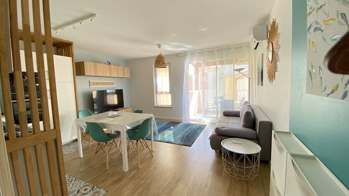 T3 Cosy Parking Piscine Centre-port Proche Plages - Agde