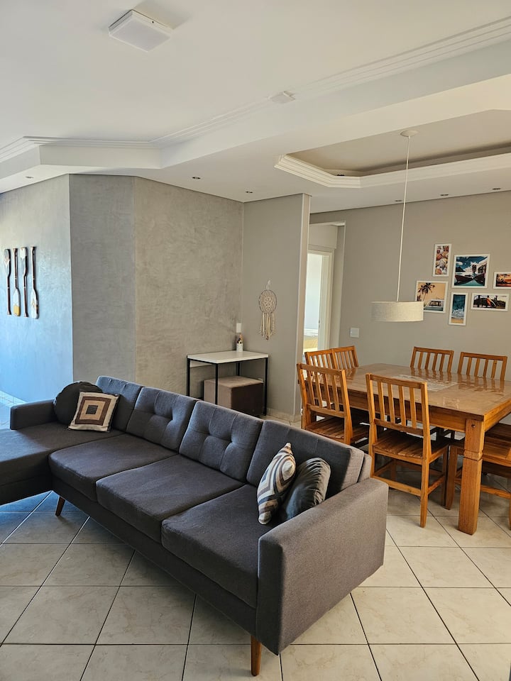 Apartamento Frente Ao Mar Em Boraceia - Bertioga