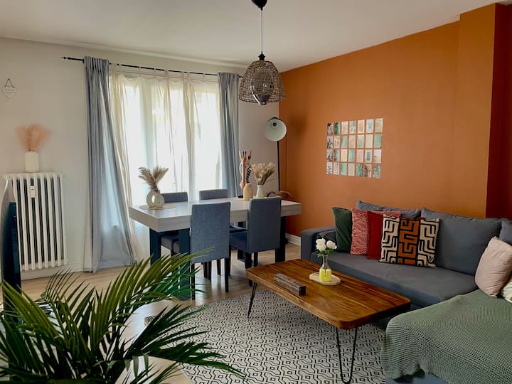 Grand Appartement Douillet Proche De Lyon - Groupama Stadium - OL