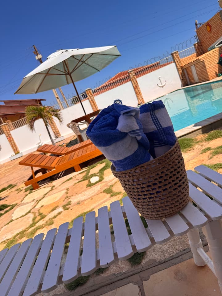 Casa De Praia Em Tibau - Casa Com Piscina - Areia Branca