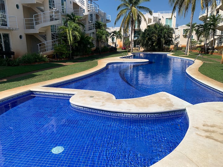 Depa 2pisos Diamante,roof Privado,2 Baños, Forum - Acapulco