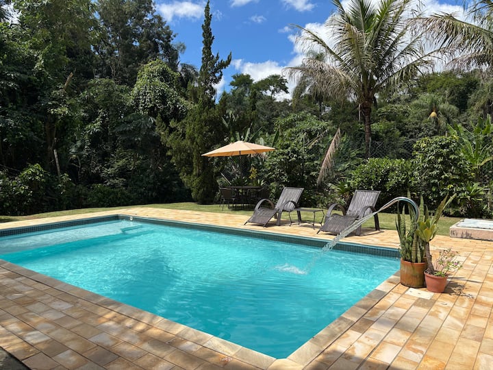 Refúgio E Diversão Pra Família A 1h De Sp, 300mbps - Atibaia