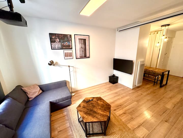 Le Dupont ♥️ Cosy , 2 Chambres & Parking Privé 🚗 - Grenoble