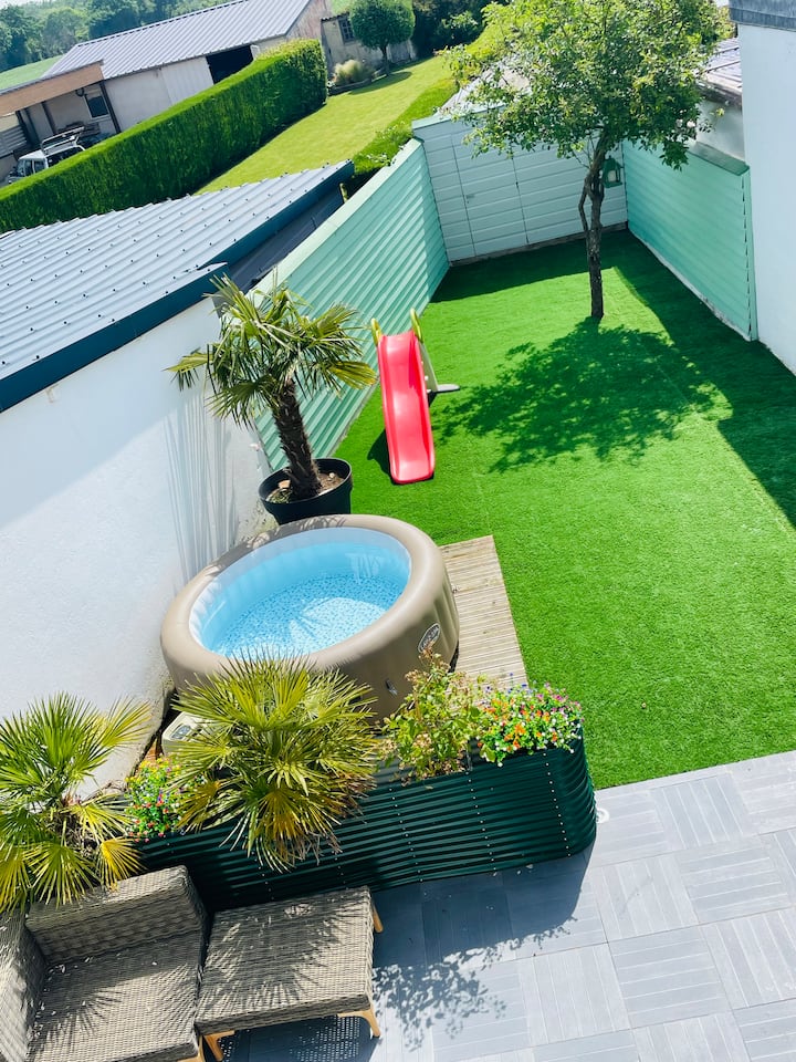 Maison Bord De Mer Jacuzzi - Hermanville-sur-Mer