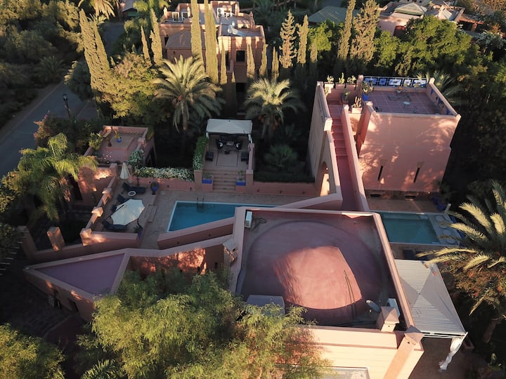 Villa Marrakech 540 M2 Sur Le Golf Amelkis. Hammam - Marrakesh