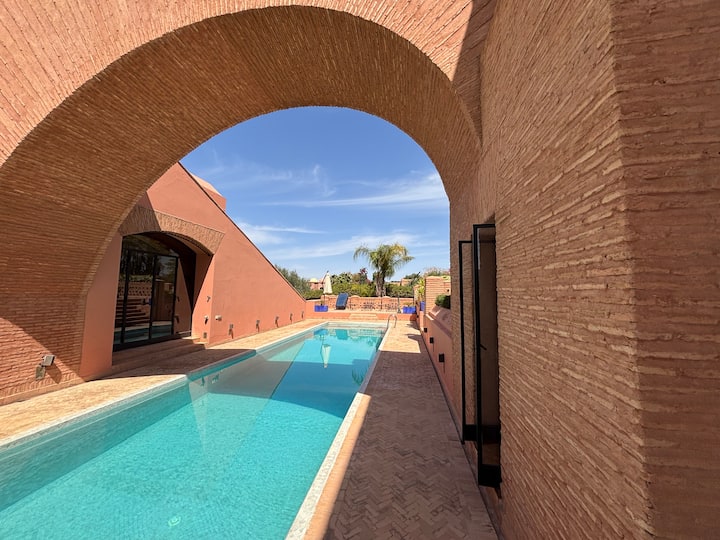 Magnifique Villa Avec Piscine Privée-golf Amelkis - Marrakesh