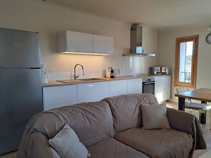 Maison De Gaston Vue & Terrasse Au Cœur Du Luberon - Rustrel