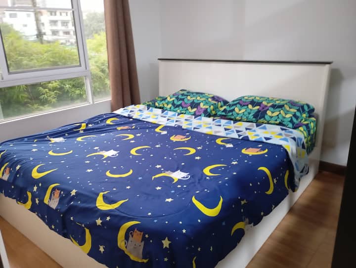 K❤homey Room ❤5 Min To Mrt ❤ Wifi  Washing Machine - Bangkok