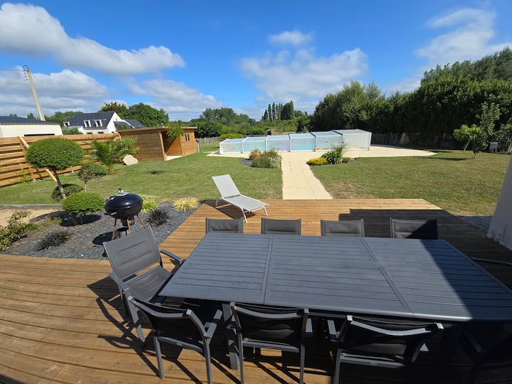 Maison Avec Piscine Tout Confort Proche Plage - Finistère