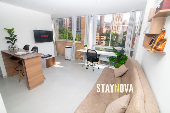 Staynova Loft In Provenza El Poblado With Ac - 5 - Medellín