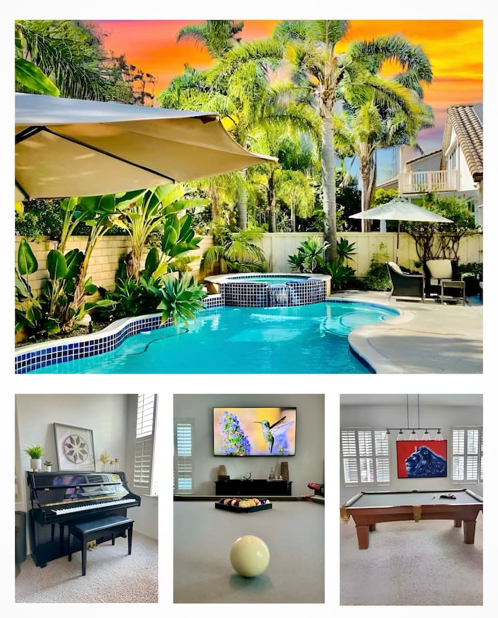 Luxe Family Friendly Home Pool Games Near Beaches - Black Mountain Ranch - San Diego