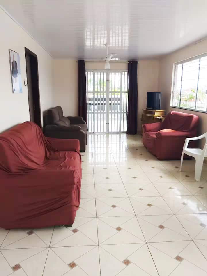 Sobrado Com Piscina A 50 M Da Praia - Guaratuba