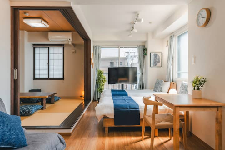 【Gamadas Bld】keikyu Kamata 5 Min｜1/floor 1br 45㎡ - Yokohama