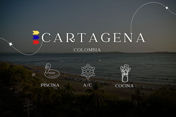 House Near Sea+kitchen+pool+ac+wifi@cartagena - Cartagena